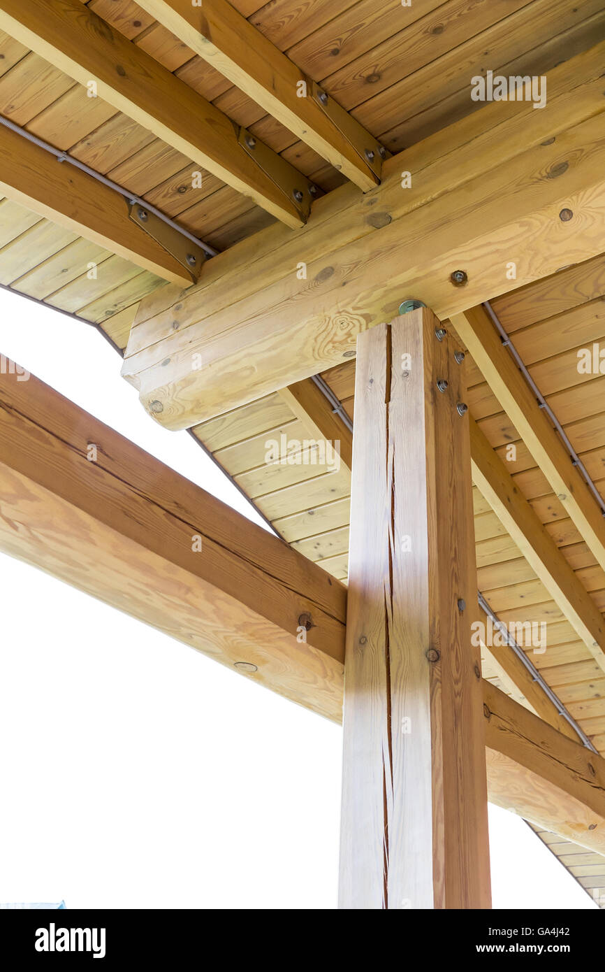 Roof support beam interior hi-res stock photography and images - Alamy