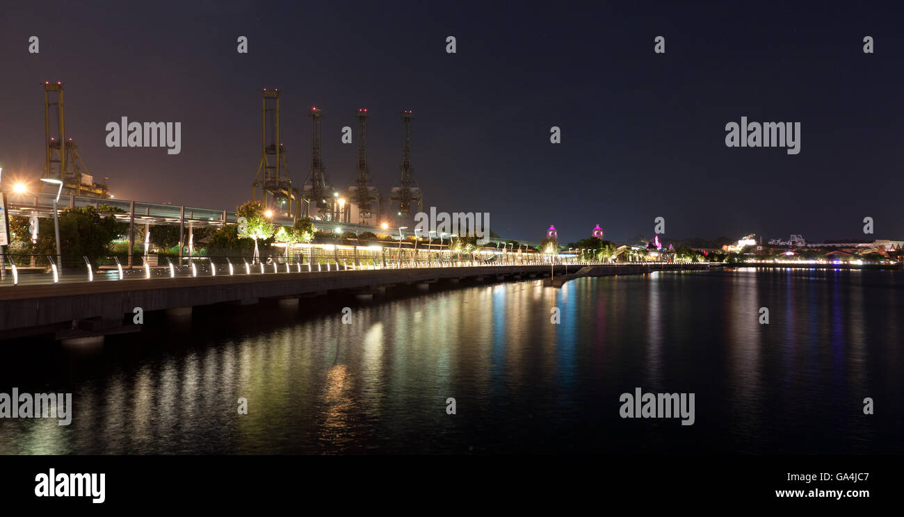 Sentosa train passenger hi-res stock photography and images - Alamy