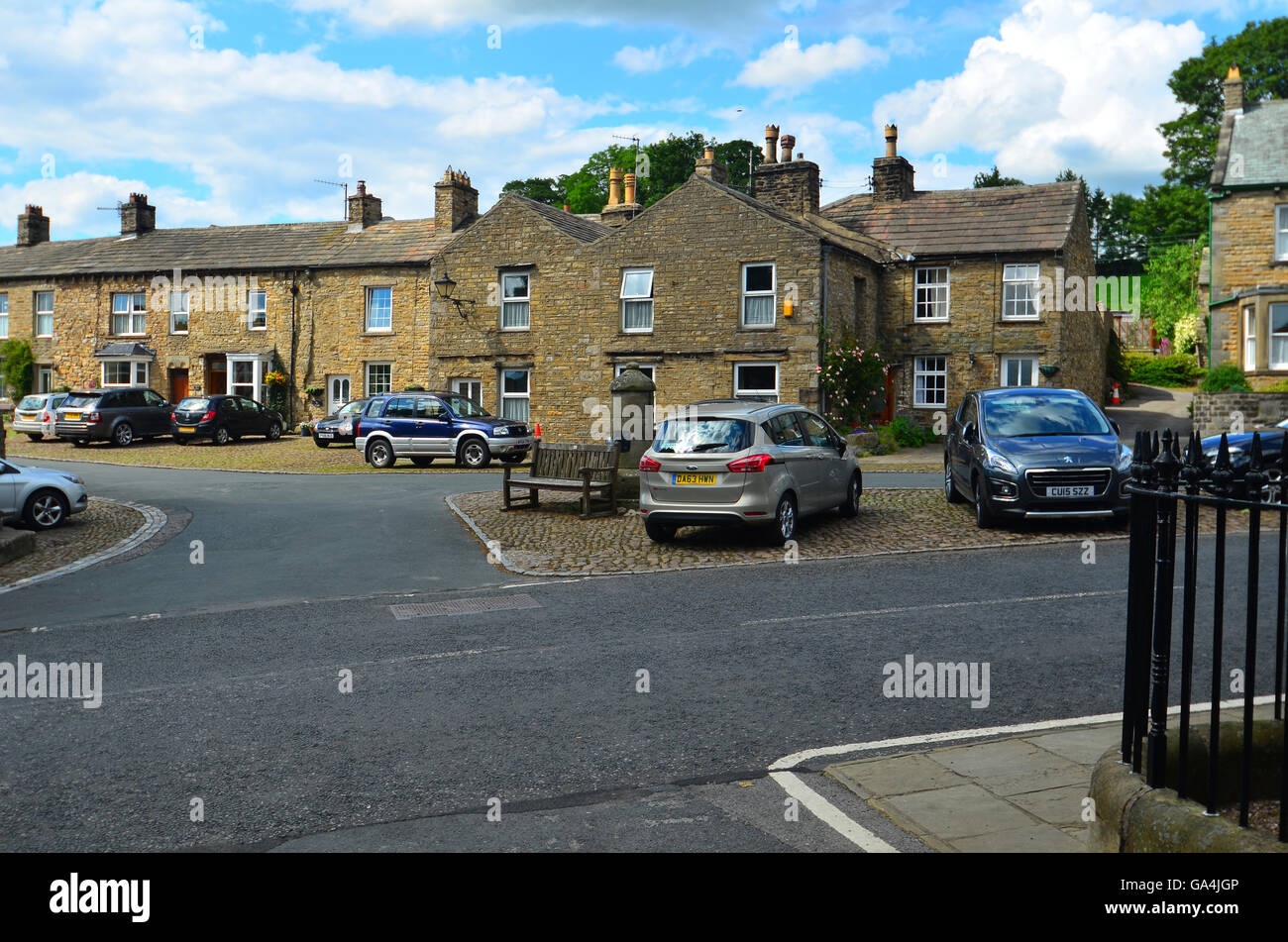 Askrigg North Yorkshire, used as the fictional village of Darrowby in ...