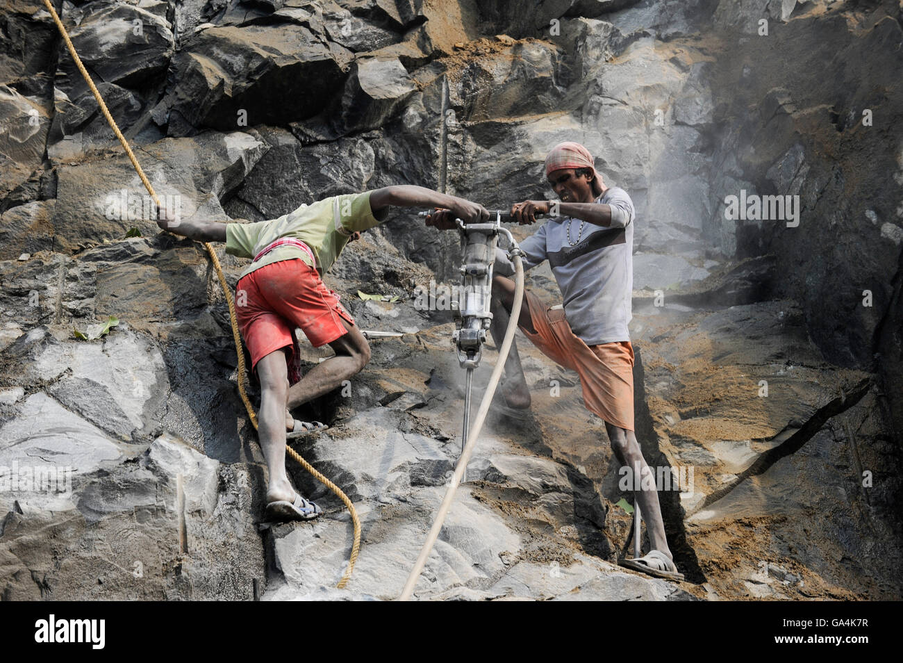 India granite quarry hi-res stock photography and images - Alamy