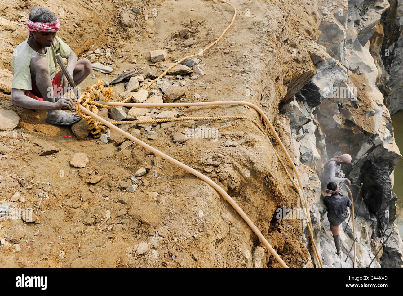 Dangerous working condition hi-res stock photography and images - Alamy