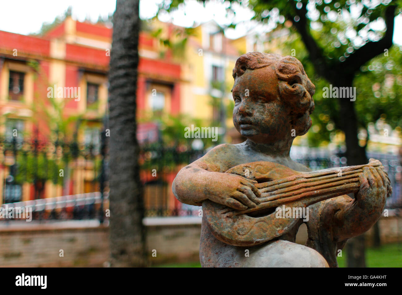 Statue musical angel in hi-res stock photography and images - Alamy