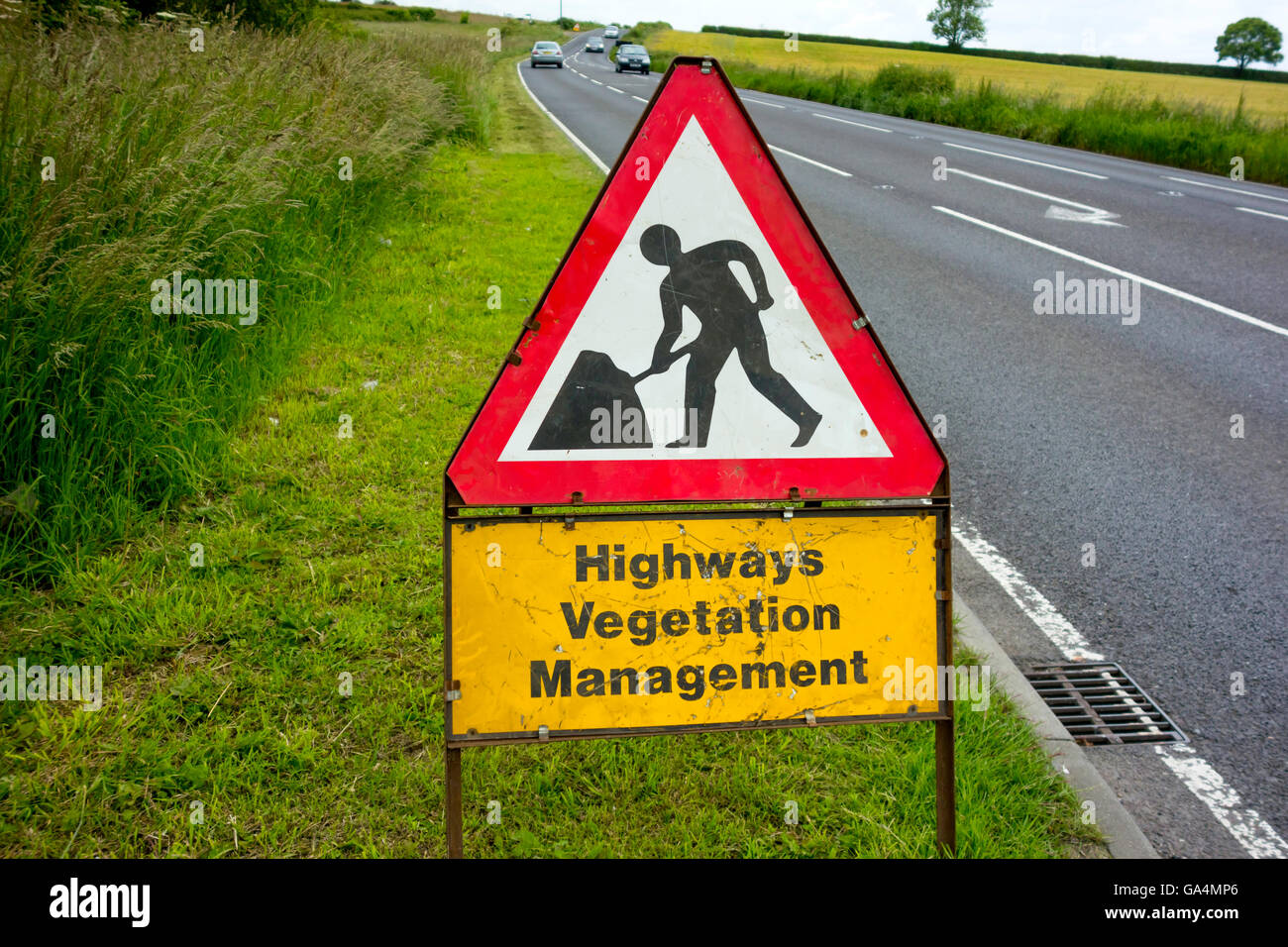 Grass cutting in progress hi-res stock photography and images - Alamy