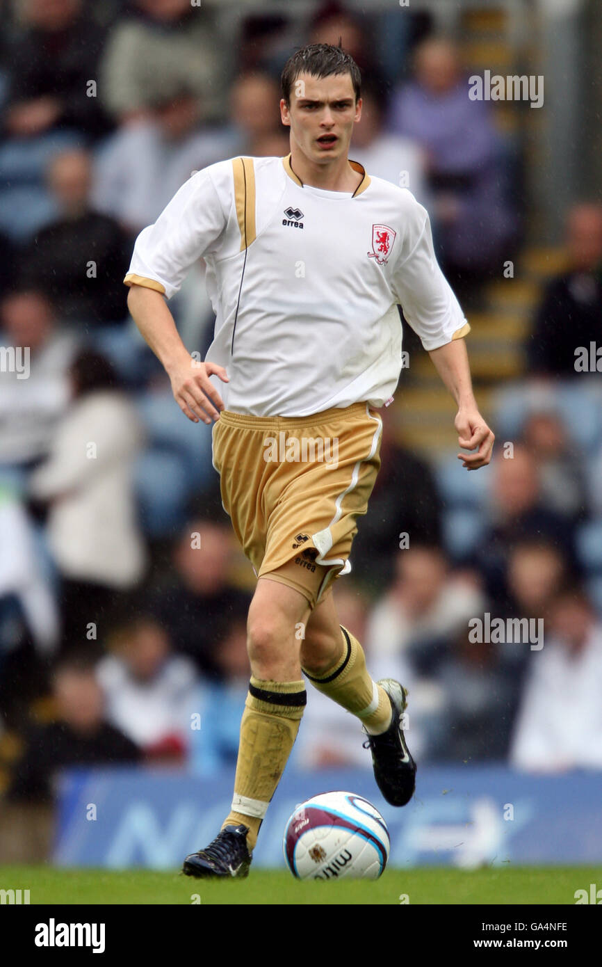 Soccer - Friendly - Burnley v Middlesbrough - Turf Moor Stock Photo - Alamy