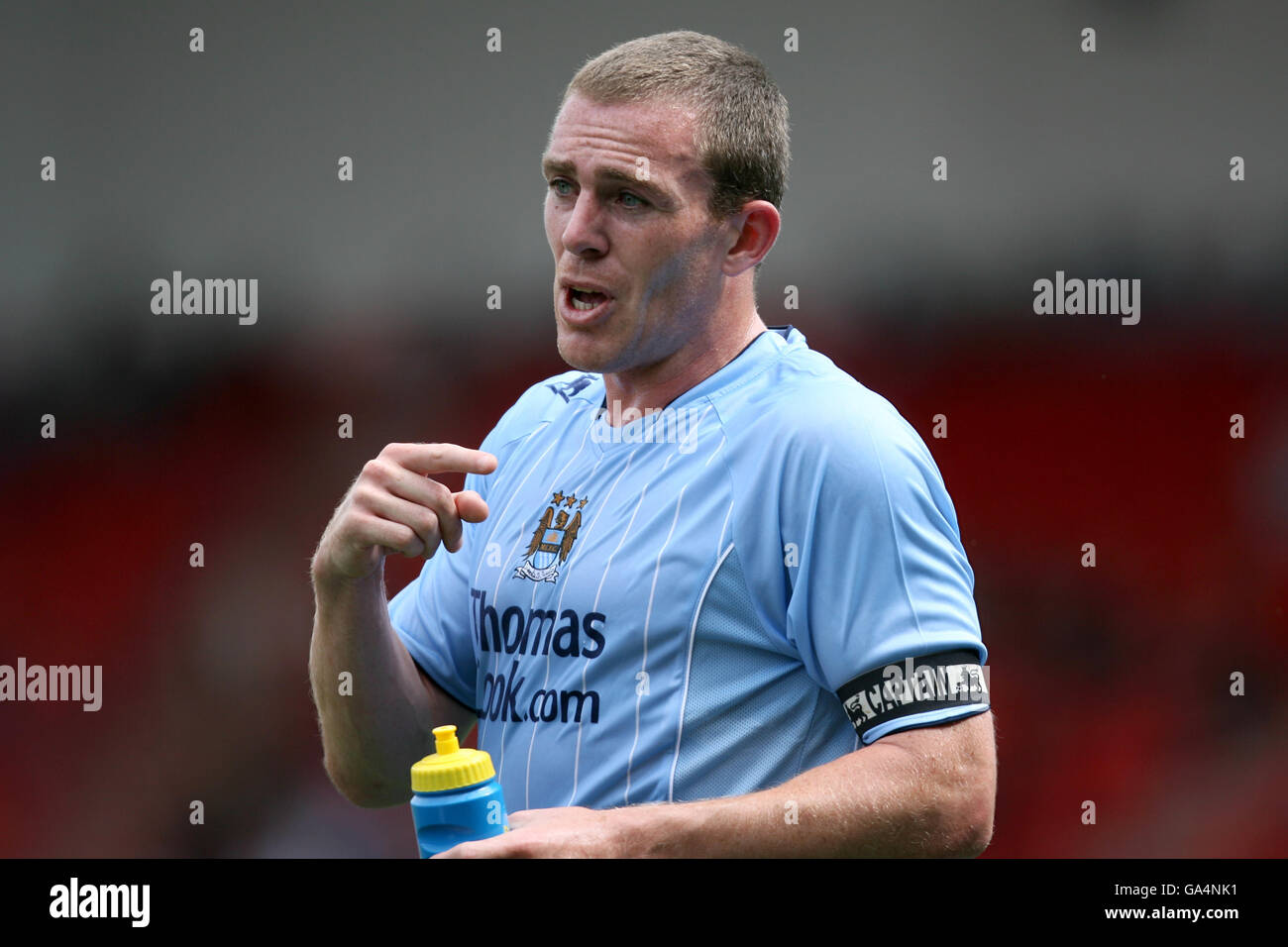 Richard dunne manchester city friendly hi-res stock photography and ...