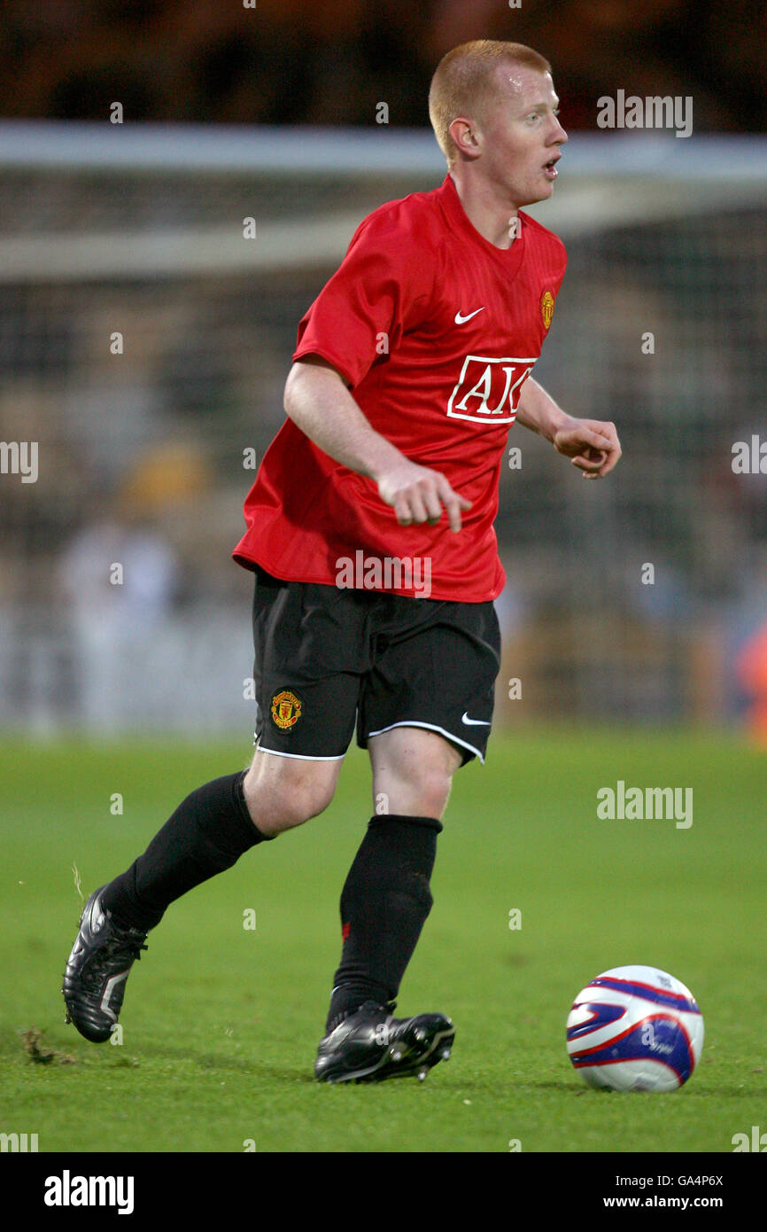 Soccer - Friendly - Port Vale v Manchester United - Vale Park. Michael ...