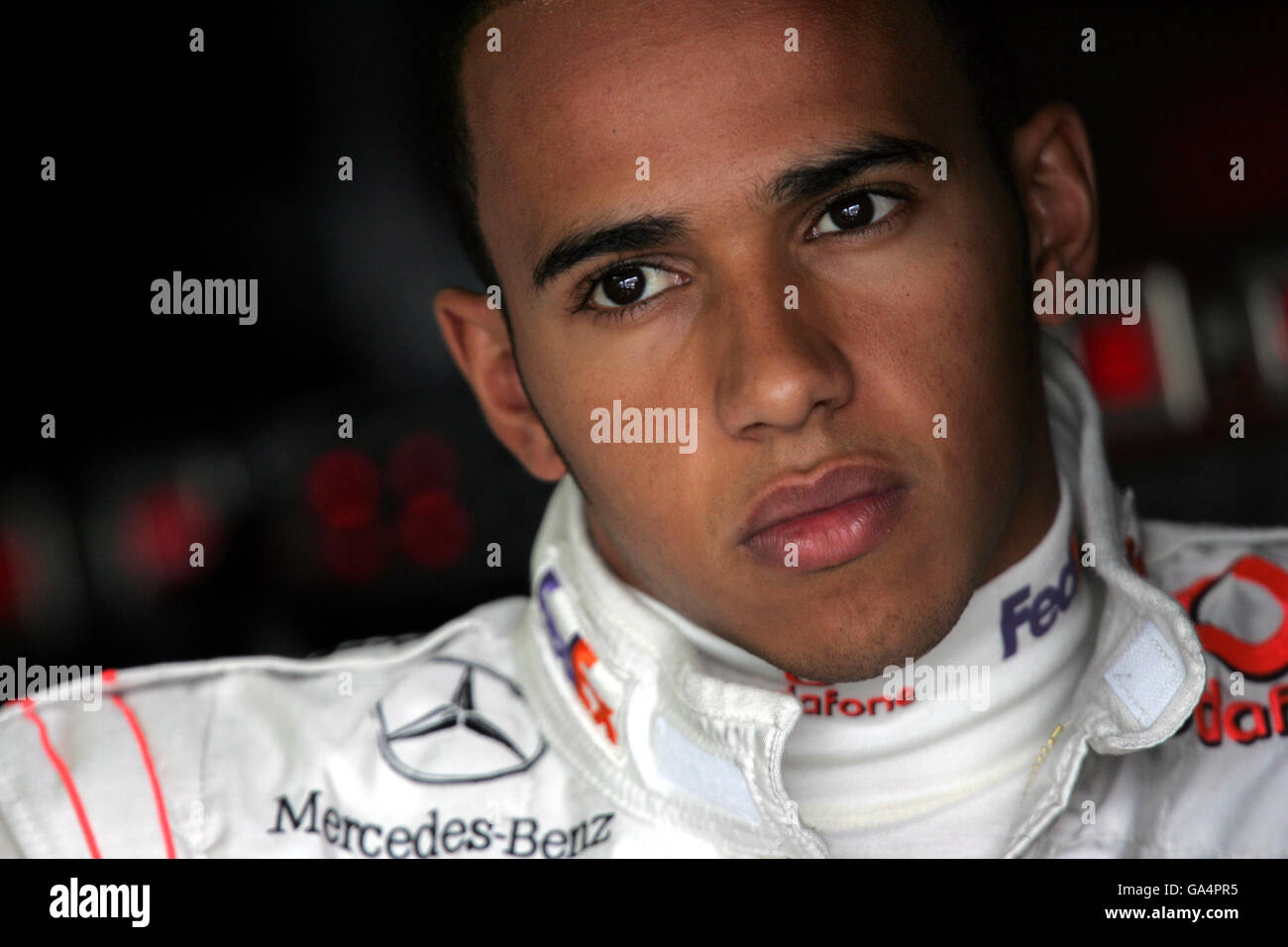 Formula One Motor Racing - French Grand Prix - Qualifying - Magny Cours. Lewis Hamilton, McLaren ...