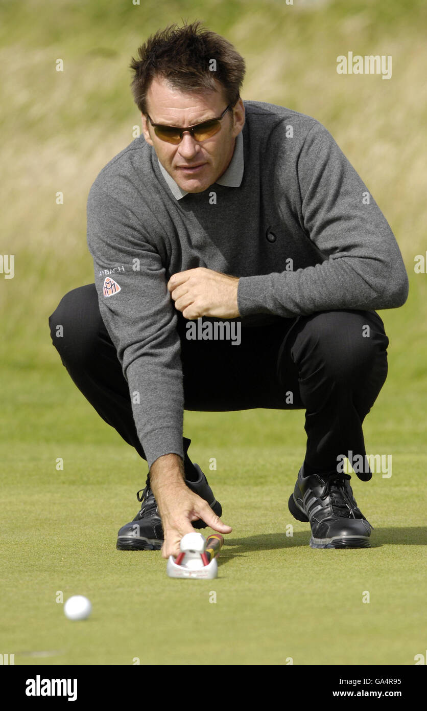 Golf - The Senior British Open Championship - Day Two - Muirfield Stock ...