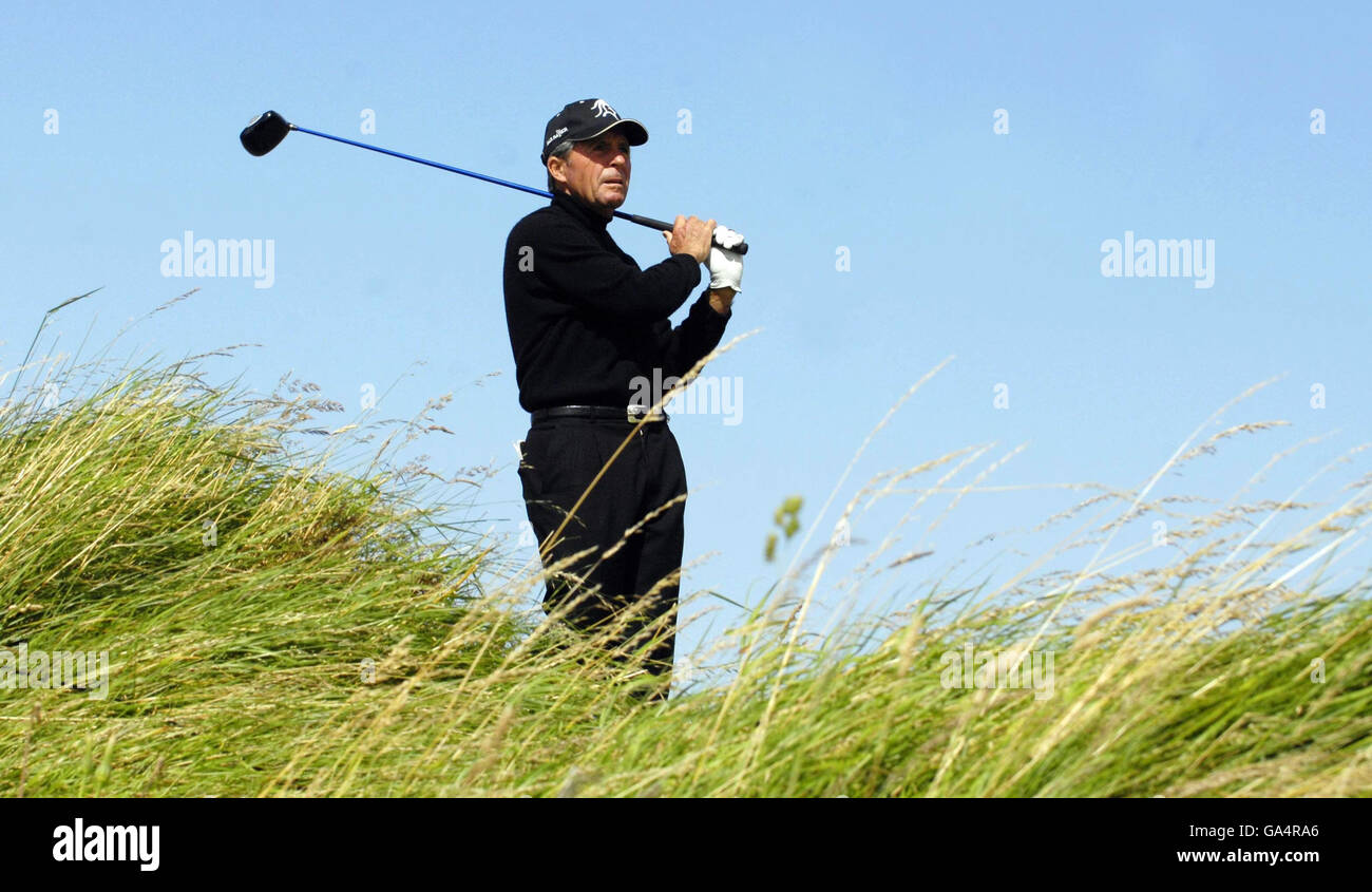 Golf - The Senior British Open Championship - Day Two - Muirfield Stock ...