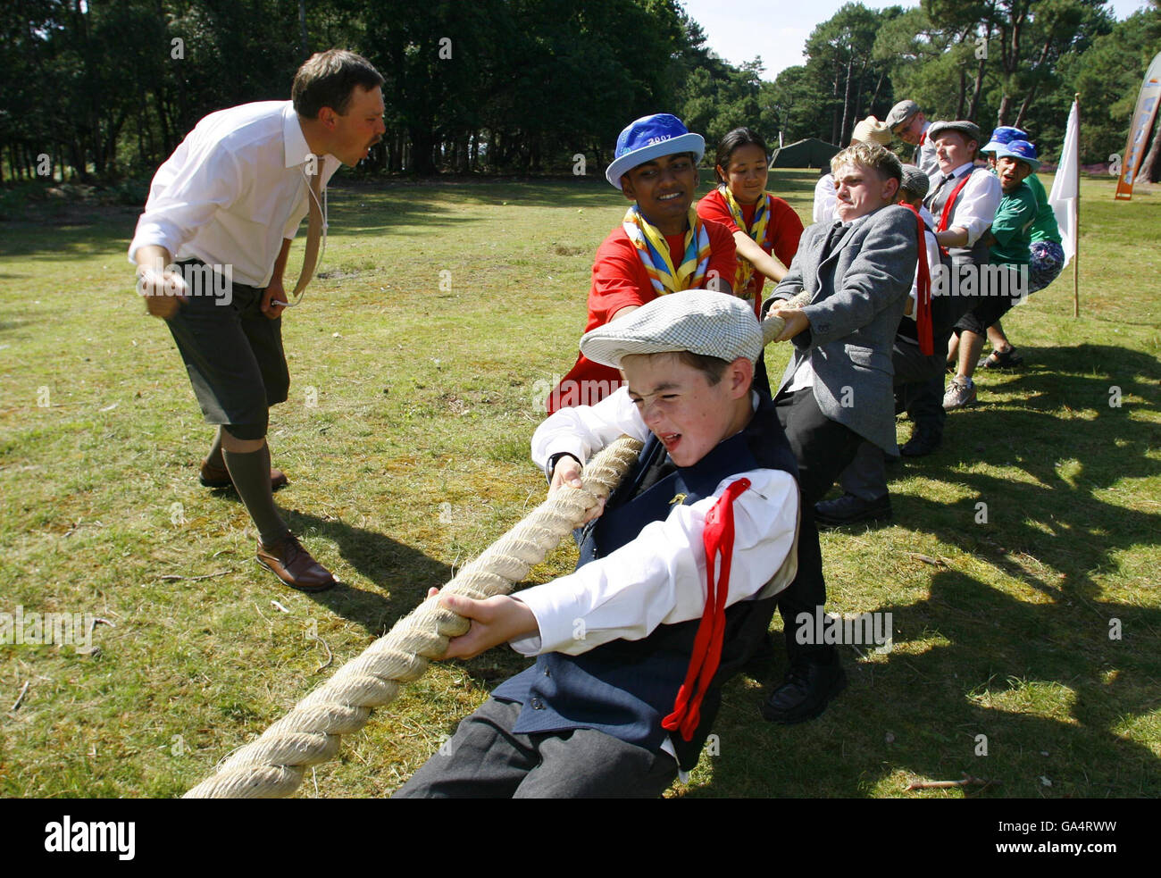 Brownsea island scout camp hi-res stock photography and images - Alamy