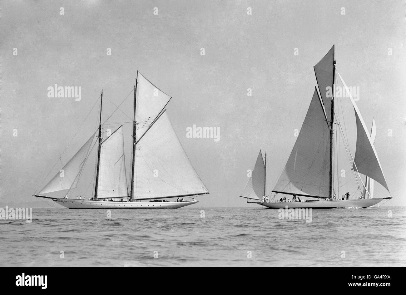 Sailing week Black and White Stock Photos & Images - Alamy