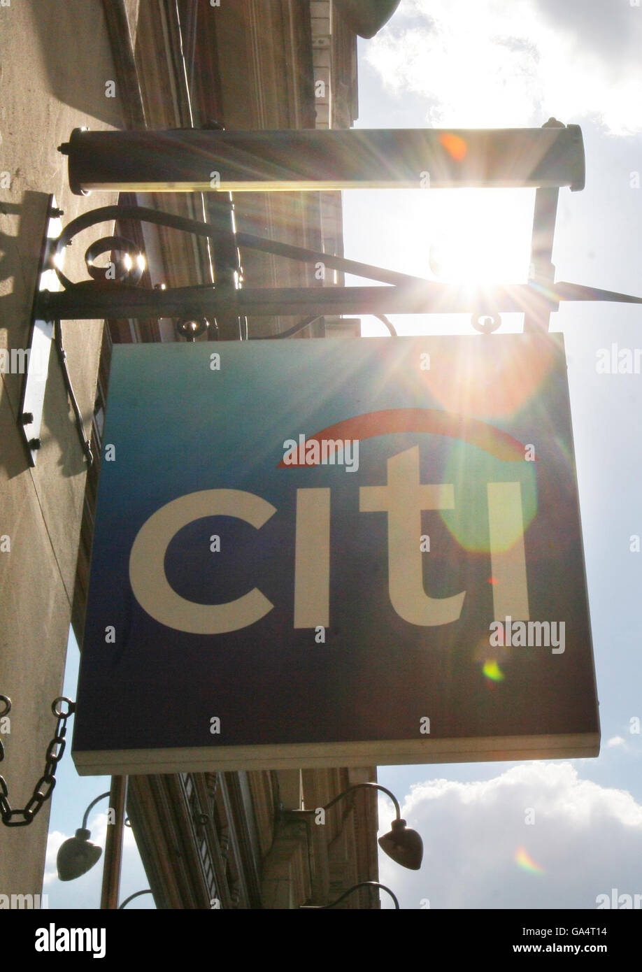 Logo citi bank in london hi-res stock photography and images - Alamy