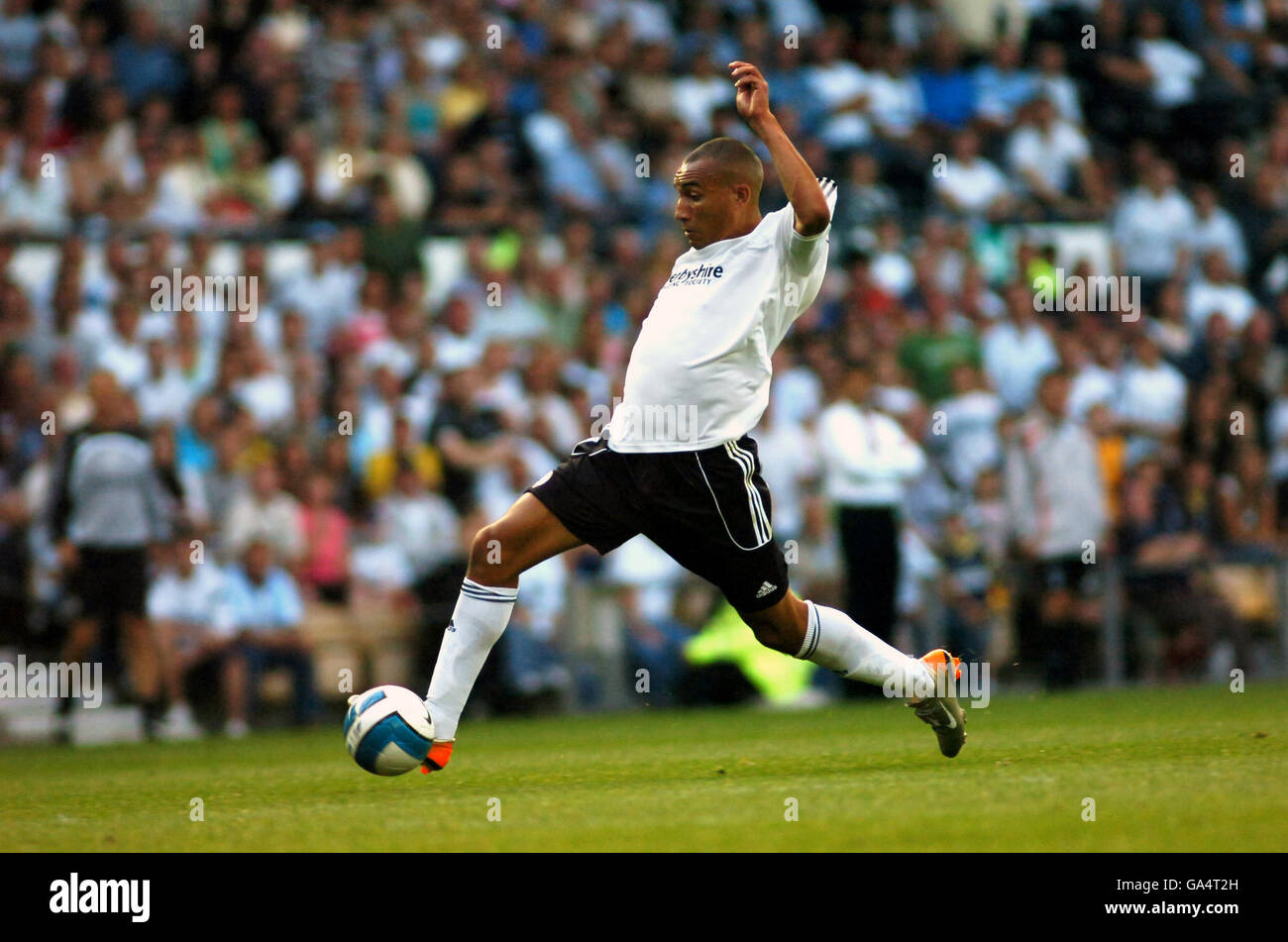 Soccer - Friendly - Derby County v Nottingham Forest - Pride Park Stock ...