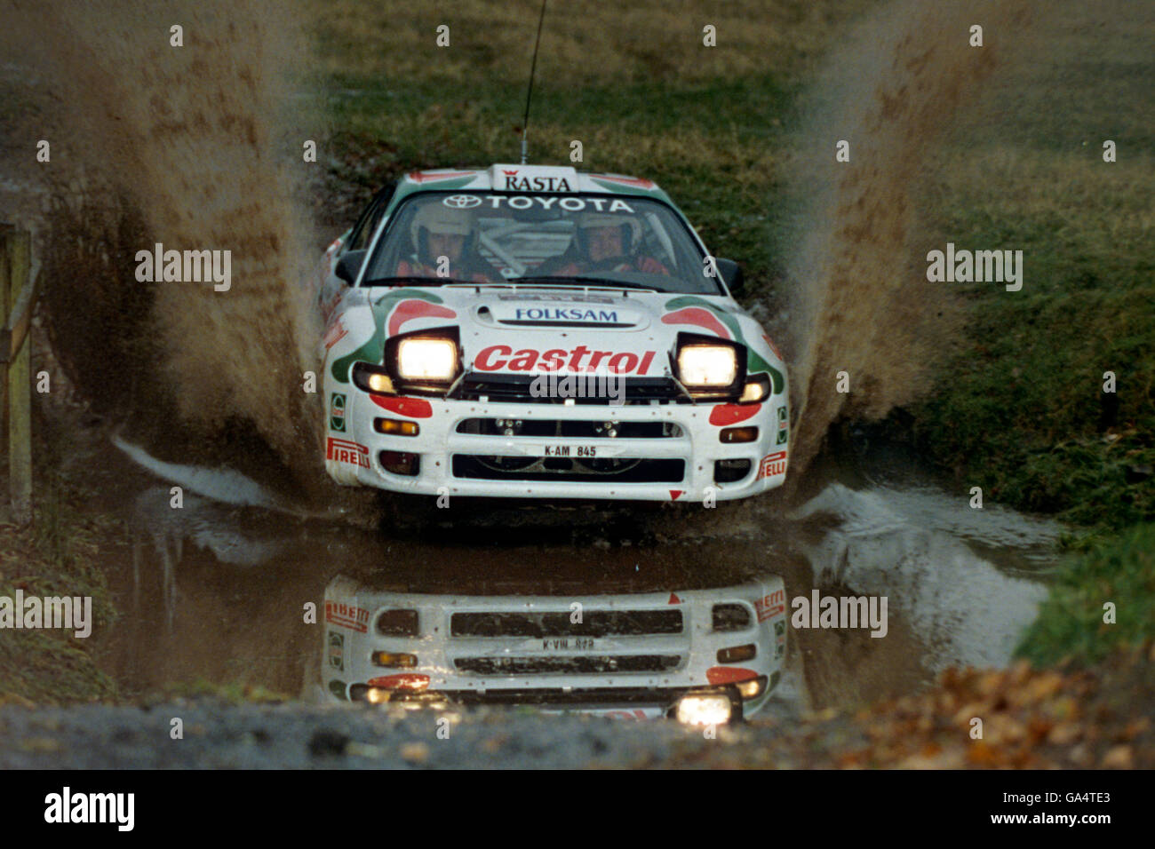 Rallying world championship rac rally of great britain chatsorth house ...