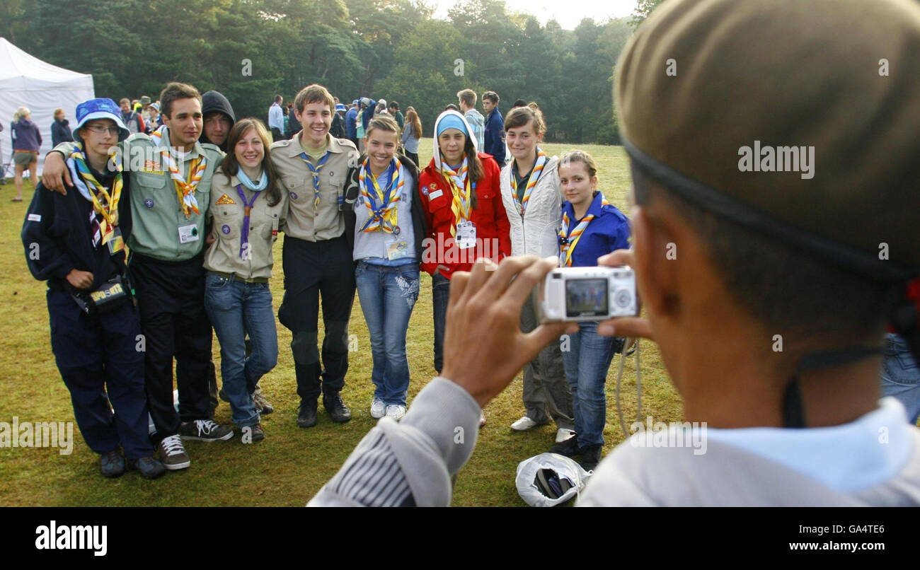 Scouts from around the world celebrate the centenary of the scouting ...