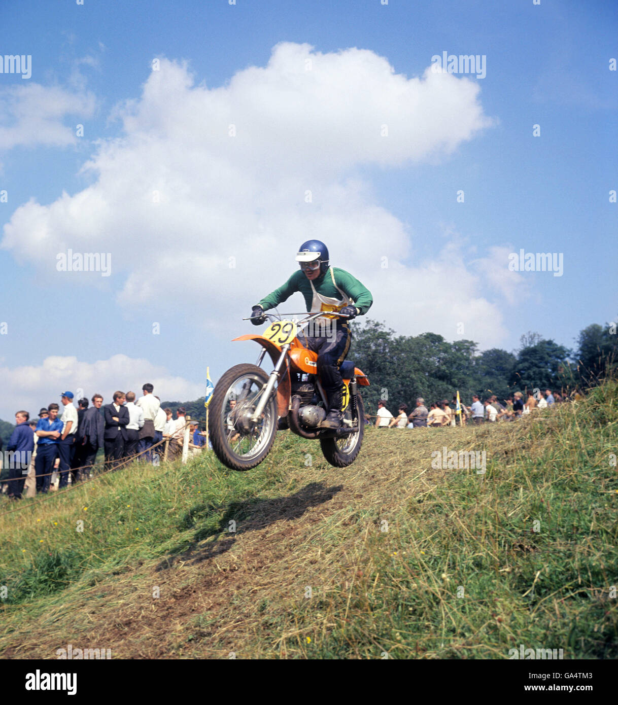 James Aird (Scotland) on a Montesa in international Moto-Cross Grand ...