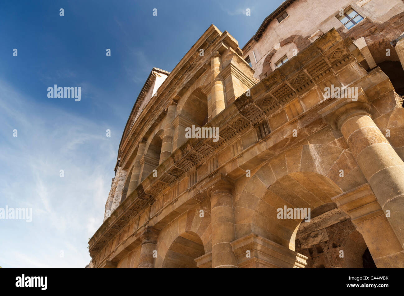 Theatre of Marcellus (Teatro di Marcello). Rome Italy Stock Photo - Alamy
