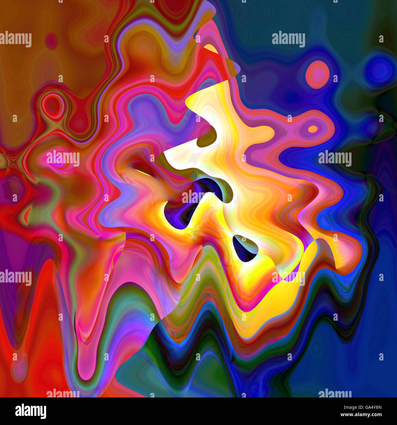 Abstract coloring background of the abstract gradient with visual wave ...