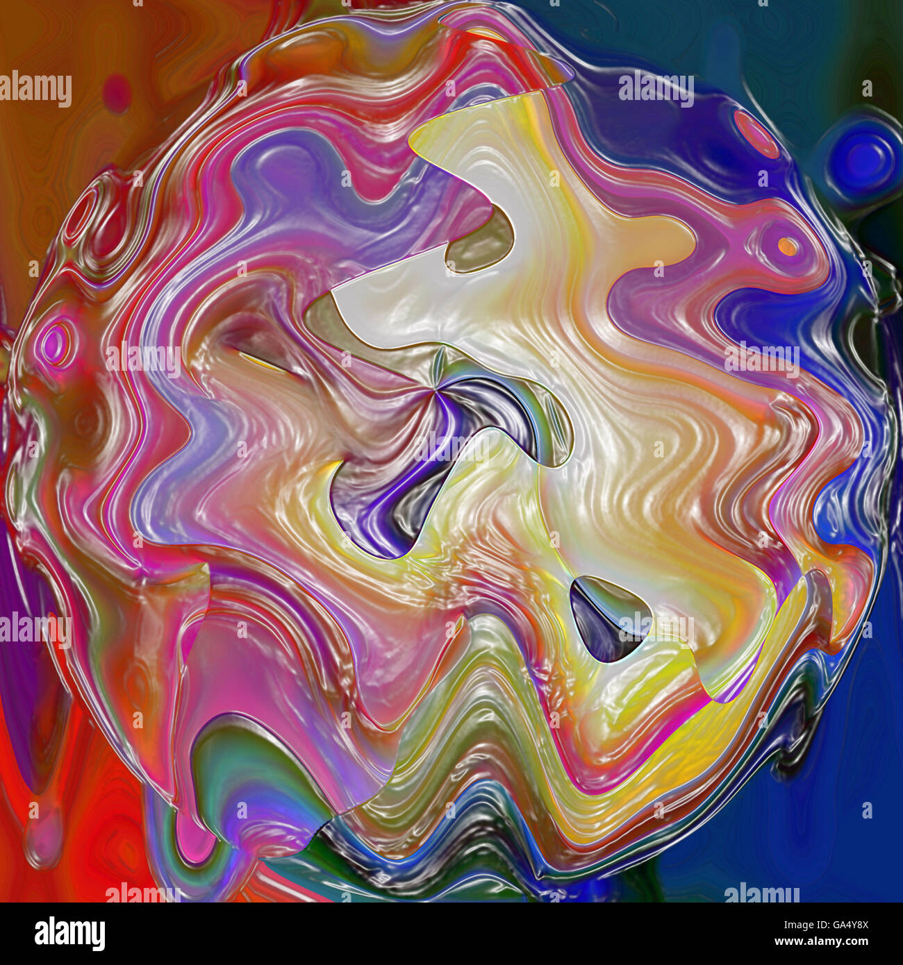 Abstract coloring background of the abstract gradient with visual wave ...