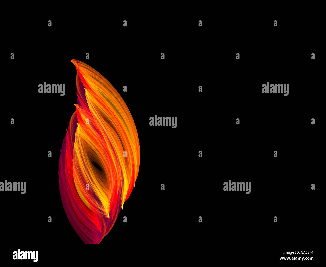Fire fractal hi-res stock photography and images - Alamy