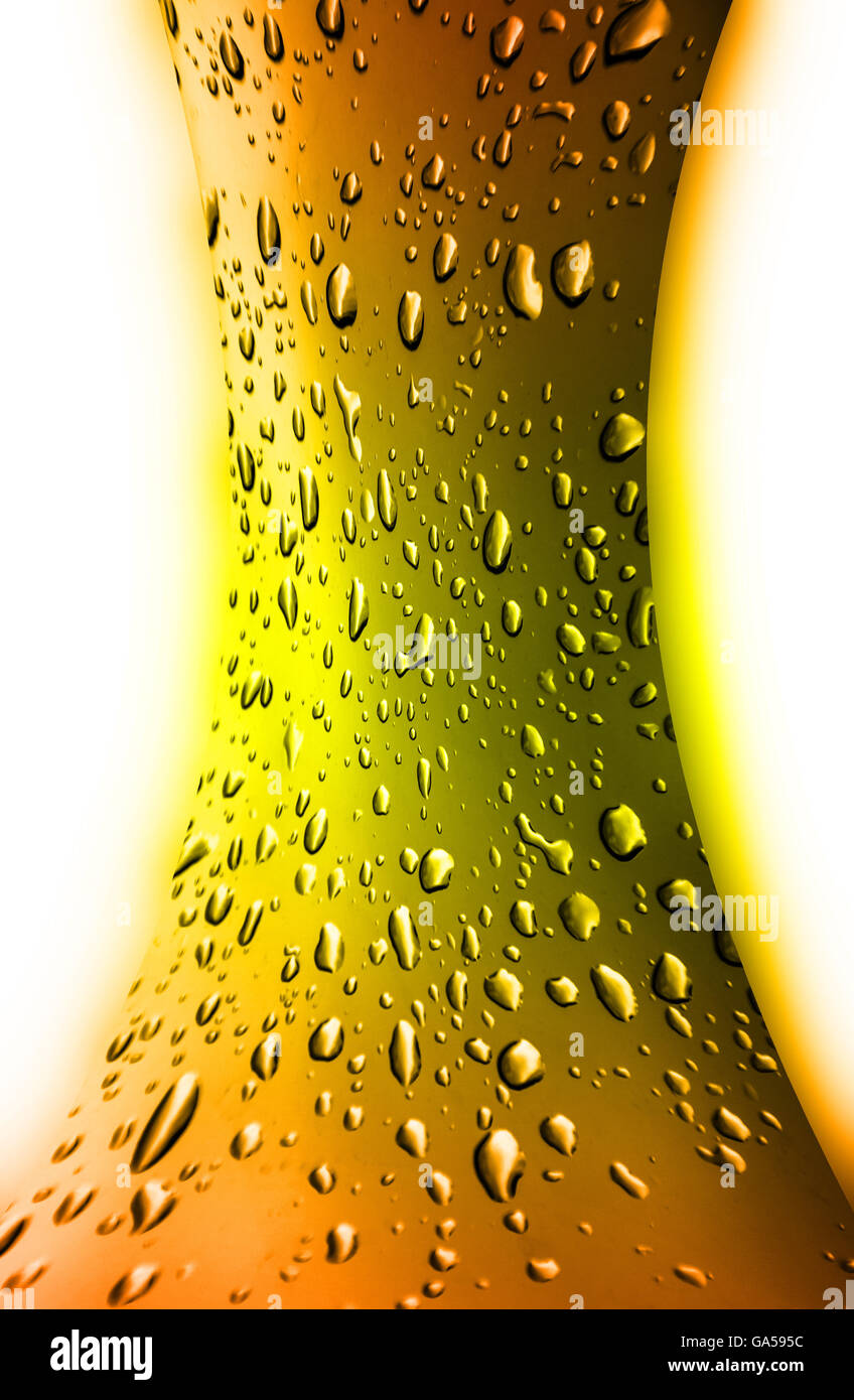abstract yellow background with drop water Stock Photo - Alamy