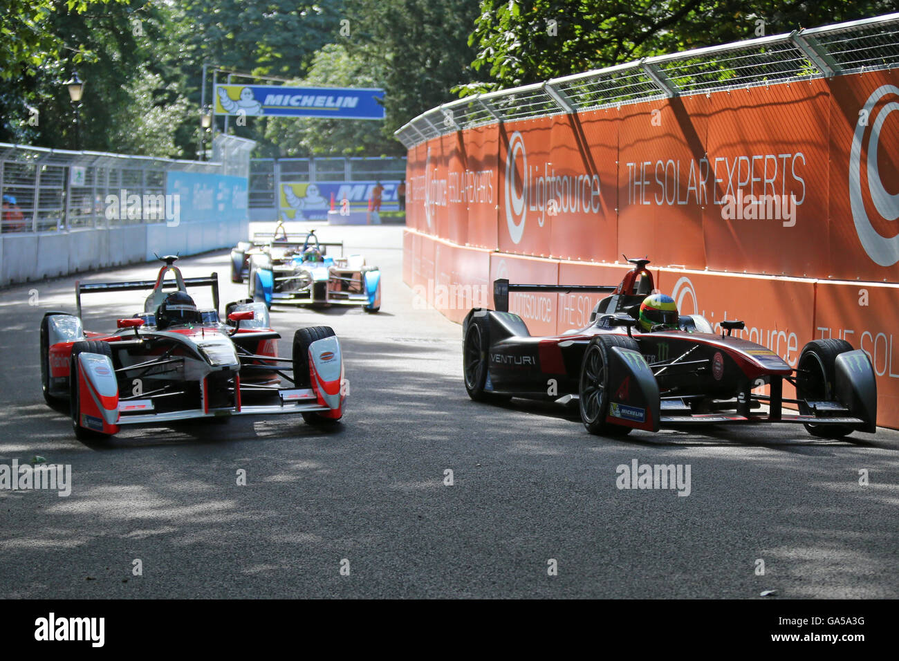 London, UK. 2nd July, 2016. Round 9 2016 FIA Formula E London ePRIX ...