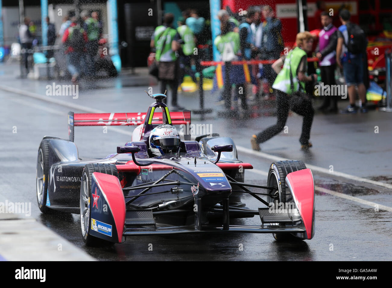 London, UK. 2nd July, 2016. Round 9 2016 FIA Formula E London ePRIX ...