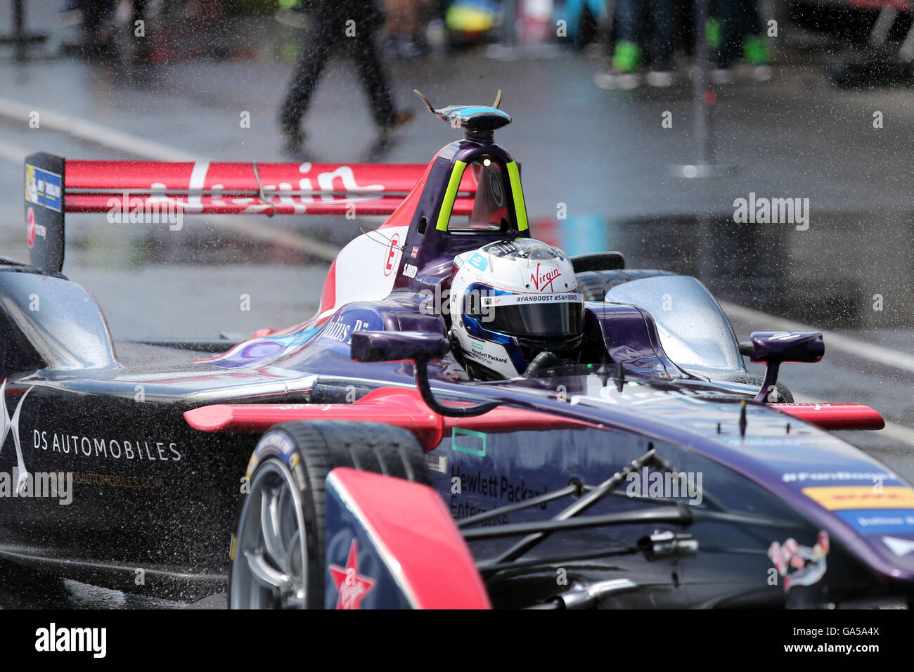 London, UK. 2nd July, 2016. Round 9 2016 FIA Formula E London ePRIX ...