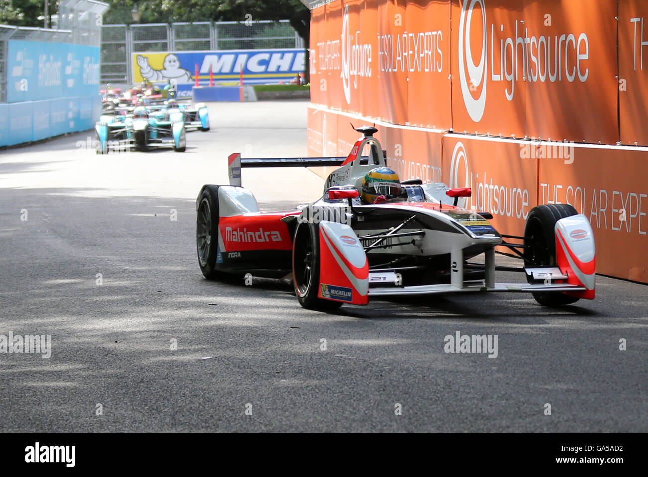 London, UK. 2nd July, 2016. Round 9 2016 FIA Formula E London ePRIX ...