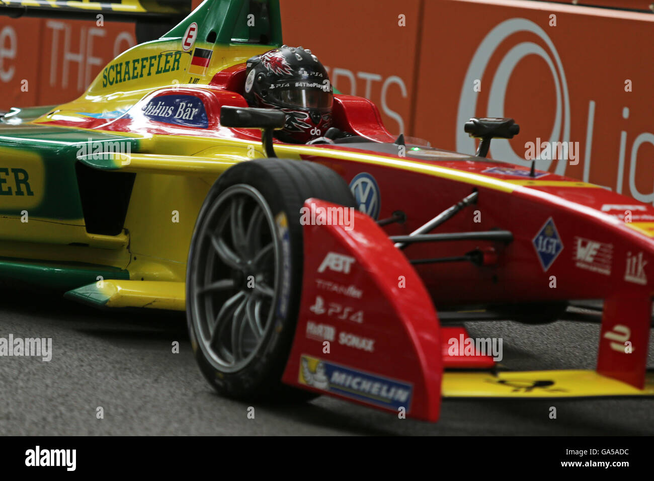 London, UK. 2nd July, 2016. Round 9 2016 FIA Formula E London ePRIX ...