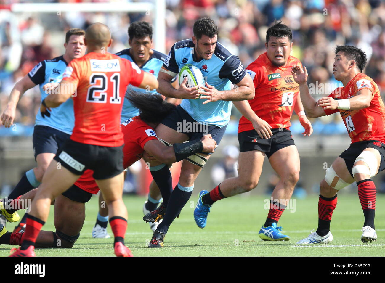 Tokyo, Japan. 2nd July, 2016. Dave Dennis (Waratahs) Rugby : Super ...