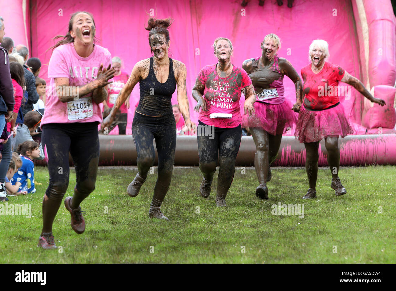 Race for life pretty muddy hi-res stock photography and images - Alamy