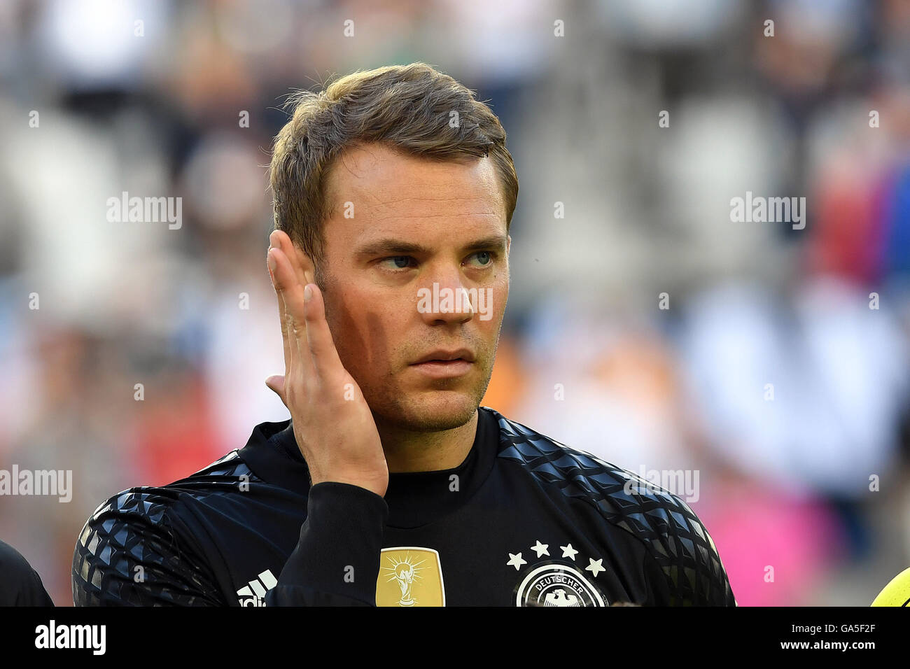 Bordeaux, France. 02nd July, 2016. Germany's goalkeeper Manuel Neuer ...
