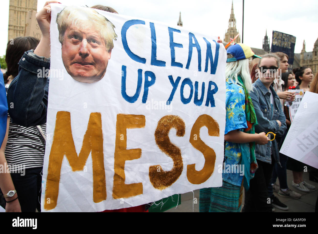 Voting age protest london hi-res stock photography and images - Alamy