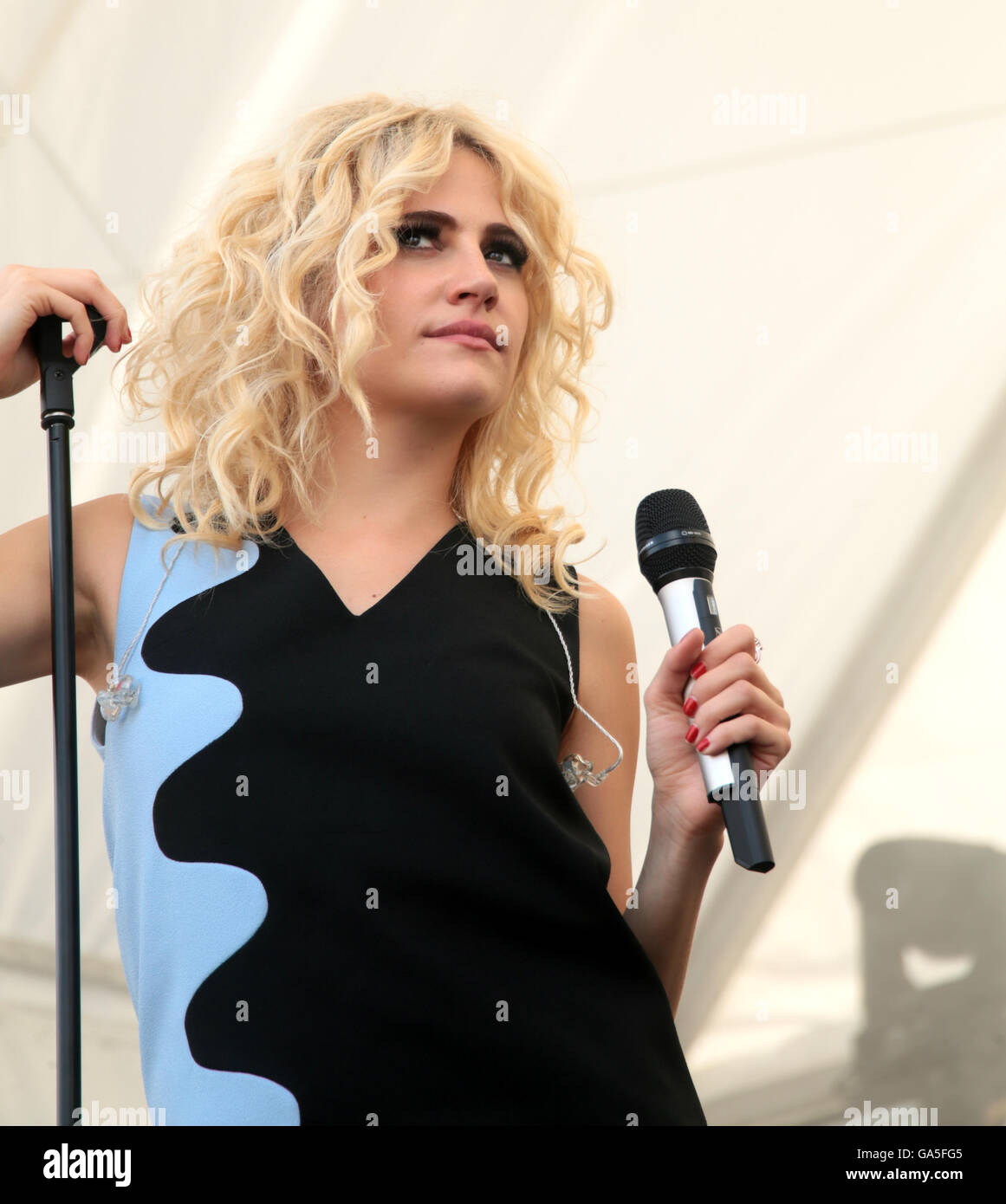 London, UK. 3rd July 2016. Victoria Louise "Pixie" Lott English singer ...