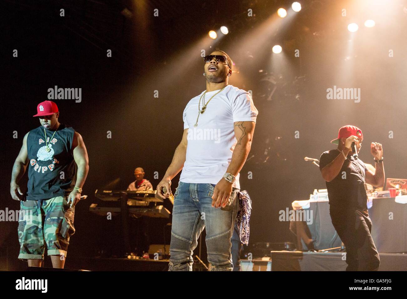 Milwaukee, Wisconsin, USA. 2nd July, 2016. Rappers Milwaukee SPUD ...