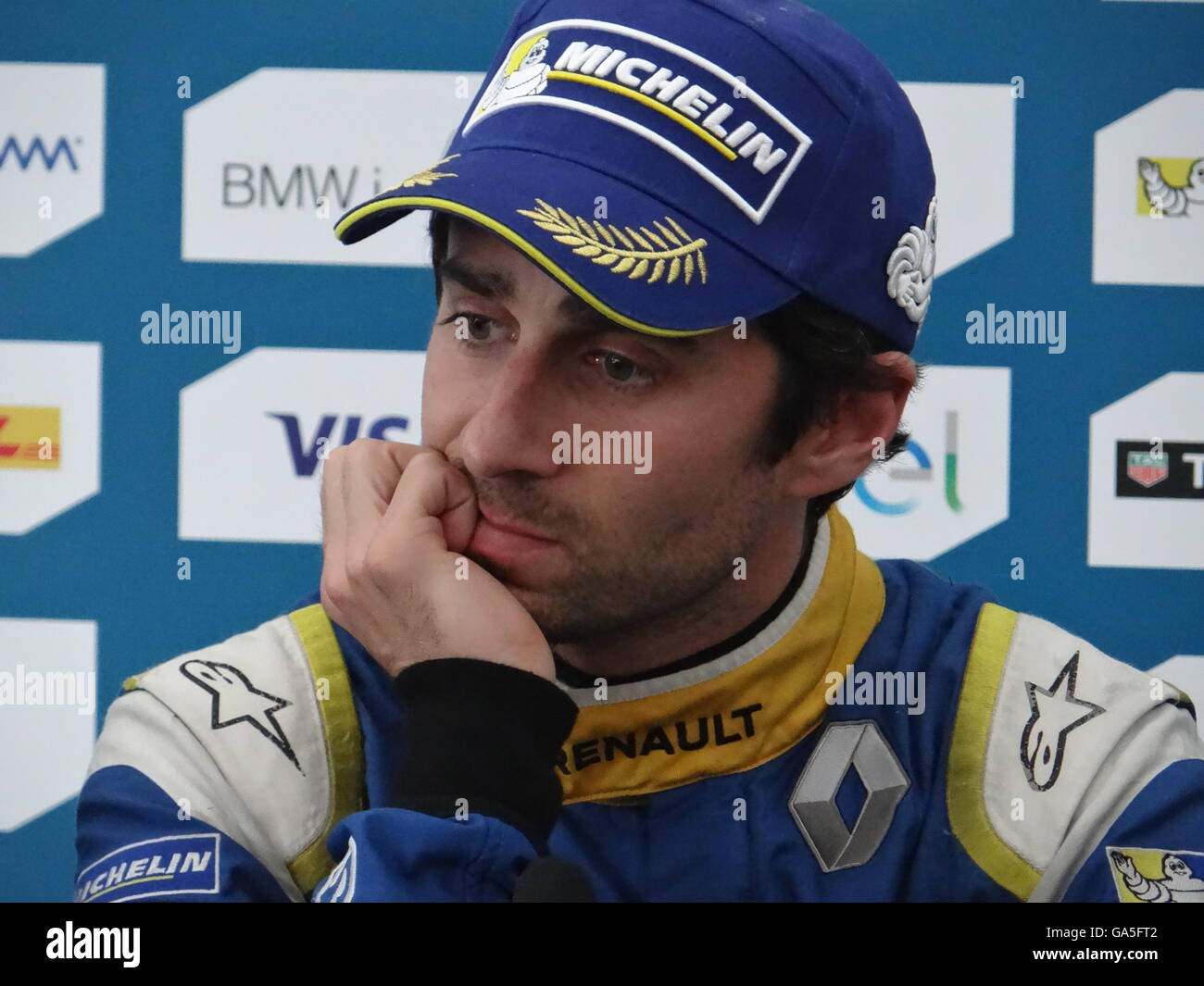 Nicolas Prost, The winners podium of the Round 10, and a Winner of the ...