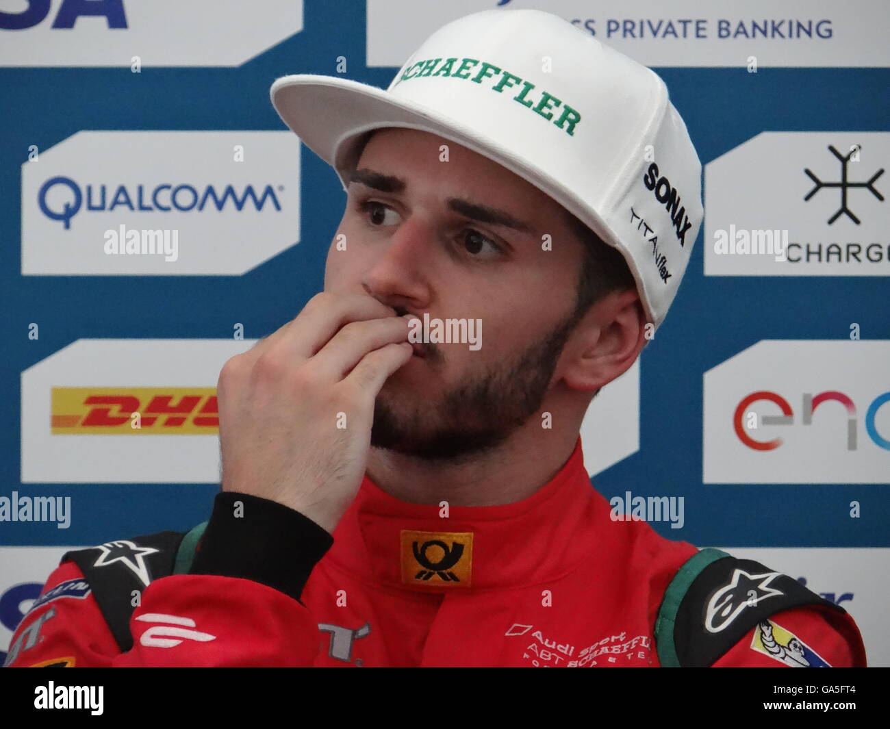 Daniel Abt, The winners podium of the Round 10, and a Winner of the ...