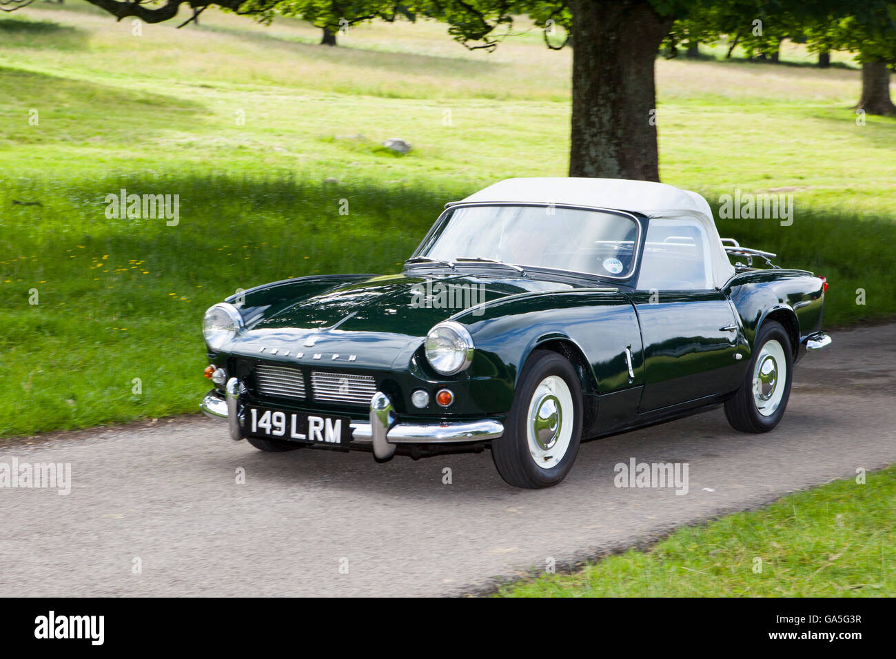 Triumph Spitfire at Leighton Hall Classic Car Rally, Carnforth ...
