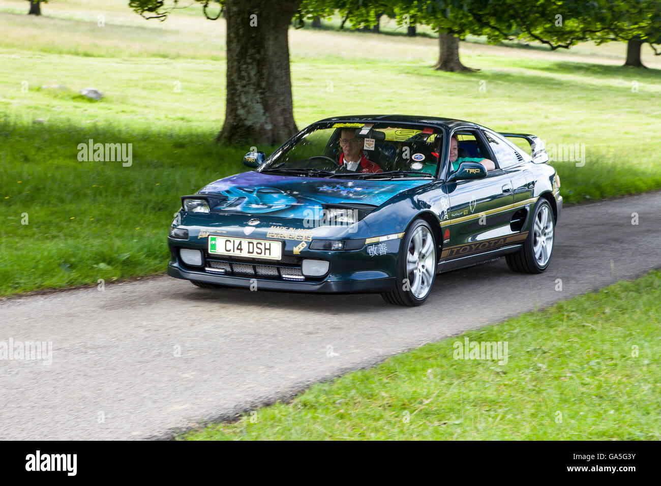 1990 Toyota mr2 at Leighton Hall Classic Car Rally, Carnforth ...
