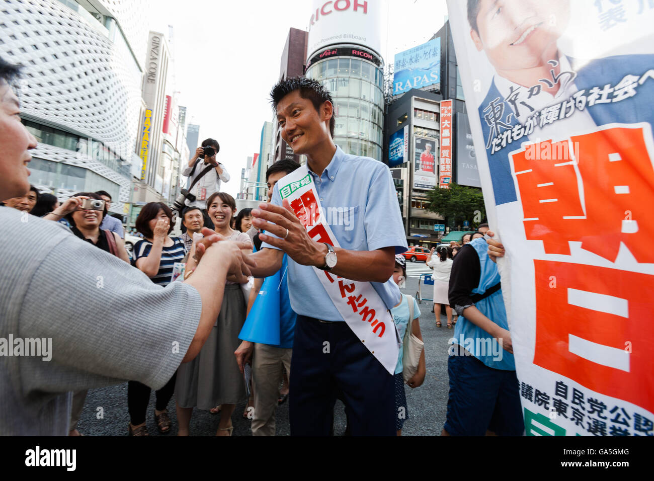 Kentaro Asahi, former beach volleyball star and Liberal Democratic ...
