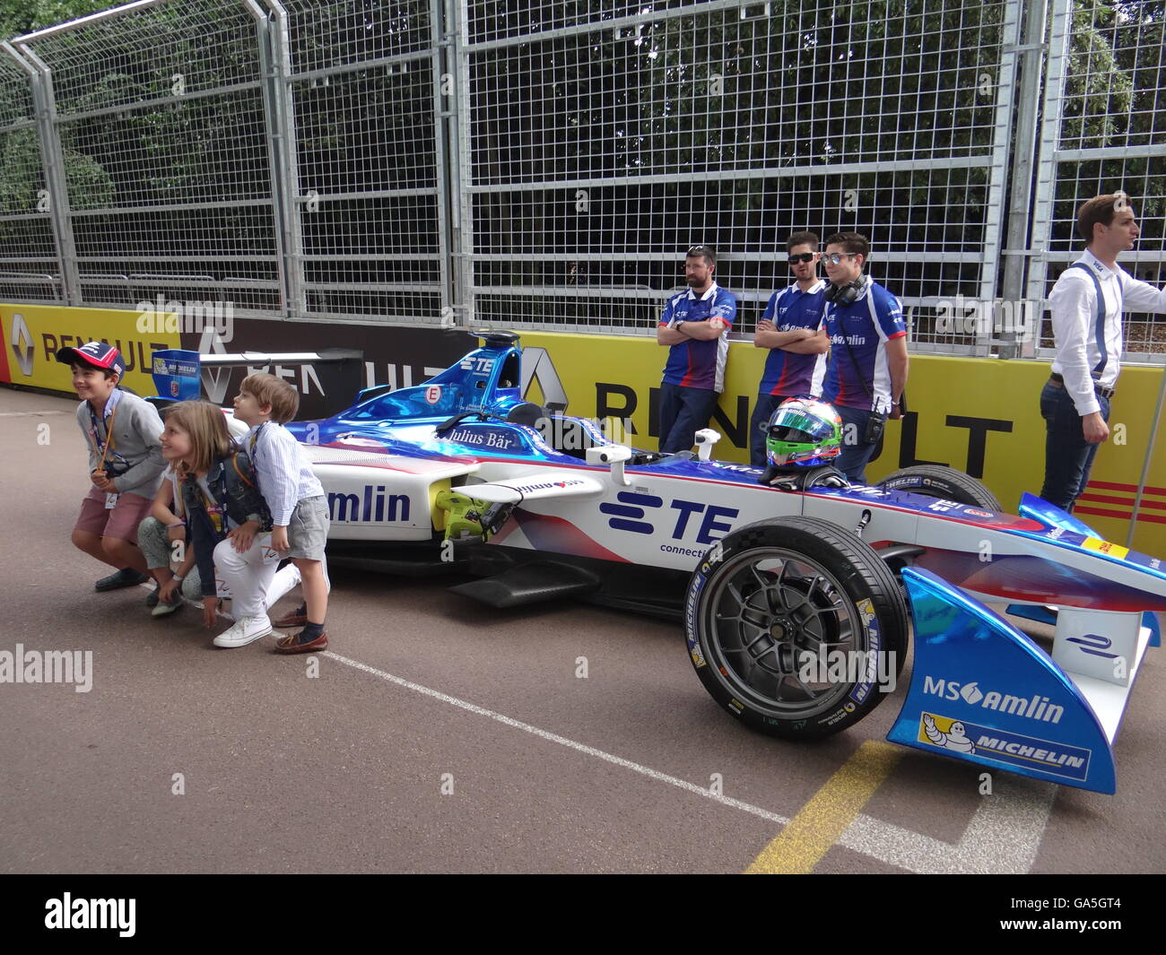 Andretti Formula E. London, UK. 3rd July, 2016. 2016 FIA Formula E Visa ...
