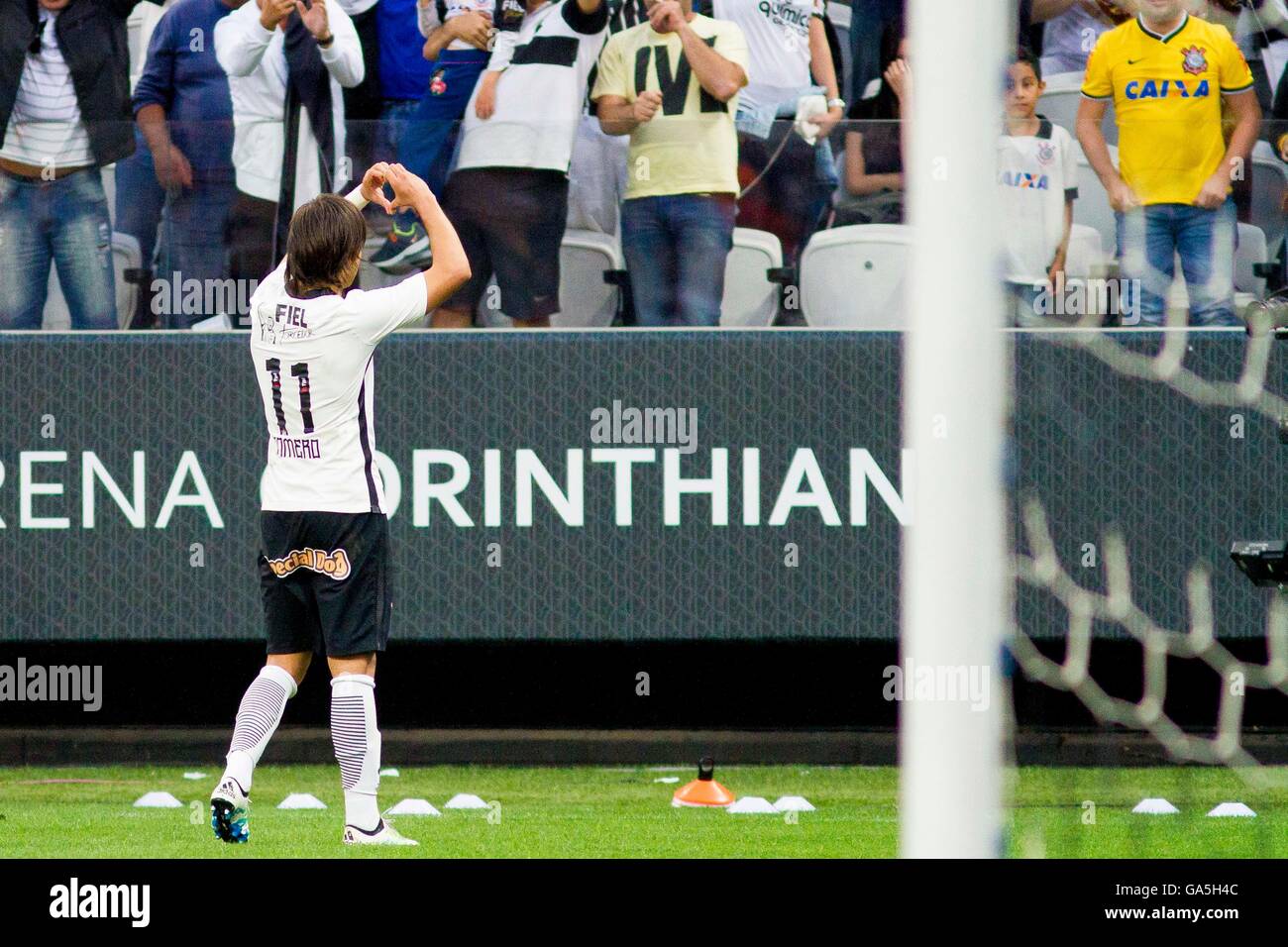SAO PAULO, Brazil - 03/07/2016: CORINTHIANS X FLAMINGO - Corinthians ...