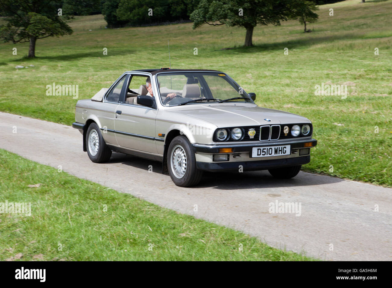 1987 bmw 320i cabrio auto at Leighton Hall Classic Car Rally, Carnforth ...