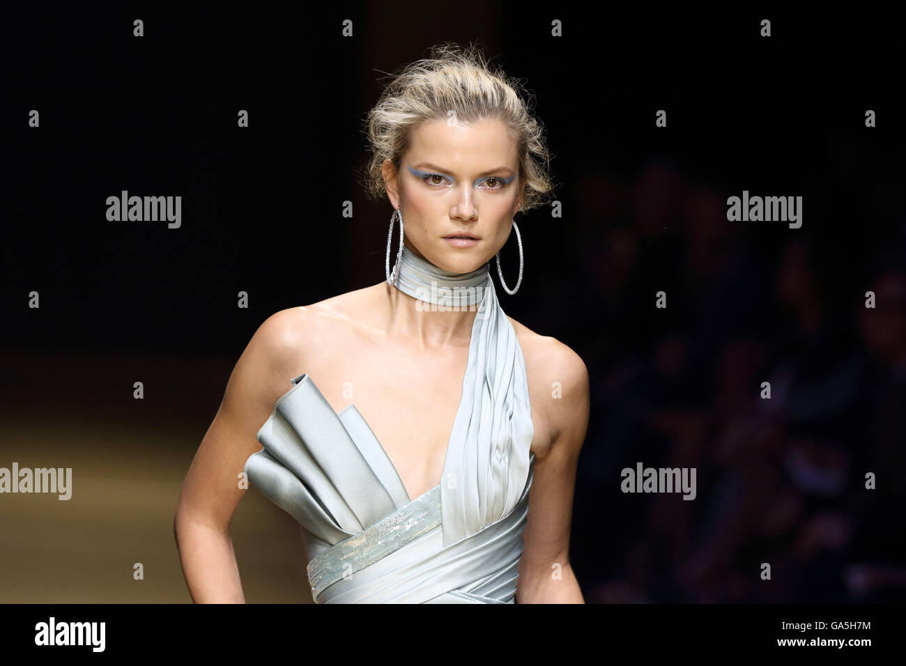 Paris, France. 3rd July, 2016. A model wears a creation by Italian ...