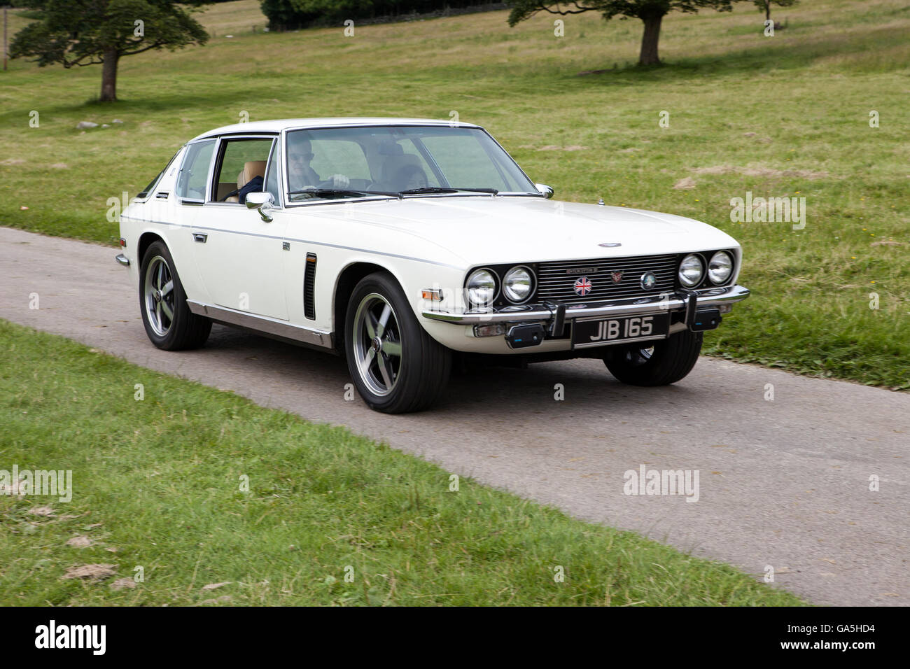 Jensen Interceptor iii auto at Leighton Hall Classic Car Rally ...
