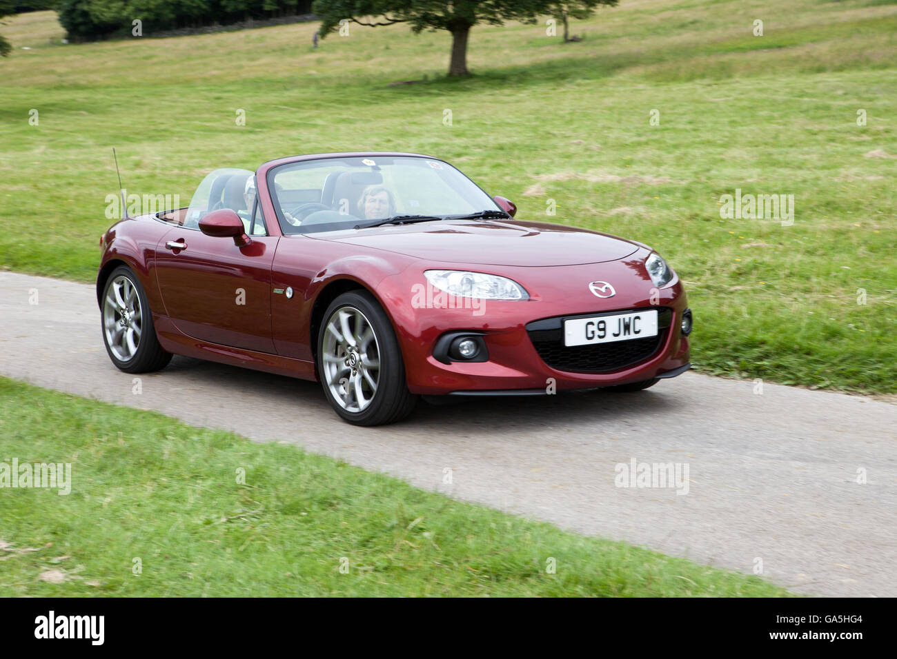Mazda mx5 rally car in hi-res stock photography and images - Alamy