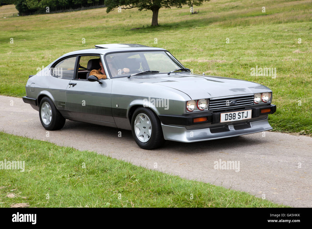 1987 Ford Capri laser at Leighton Hall Classic Car Rally, Carnforth ...