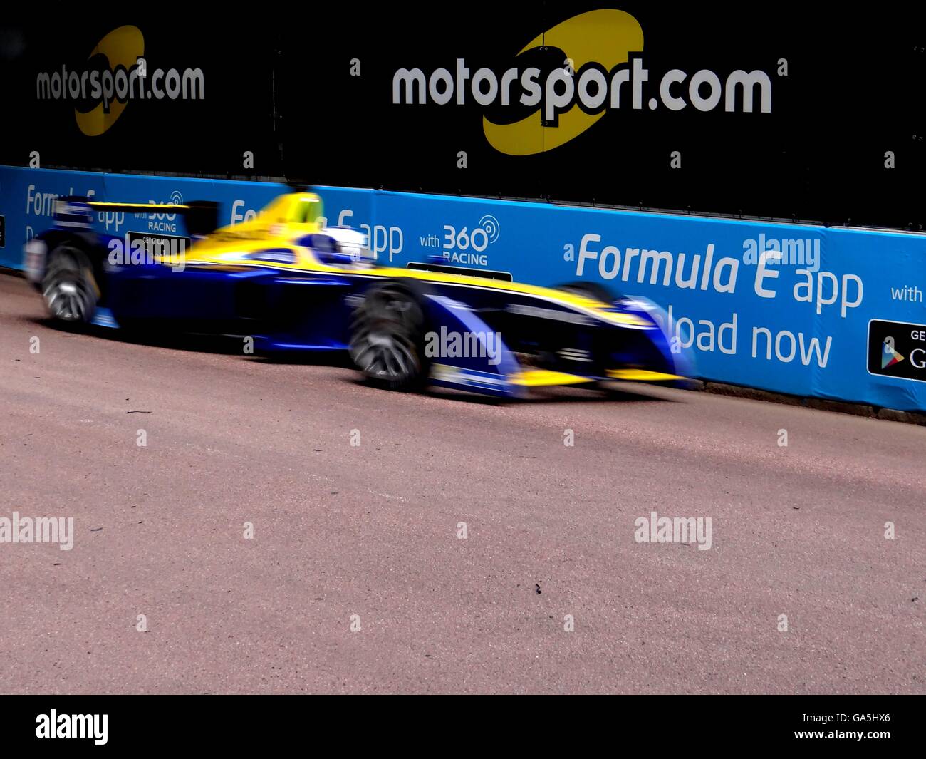 Nicolas Prost, London, UK. 3rd July, 2016. 2016 FIA Formula E Visa ...