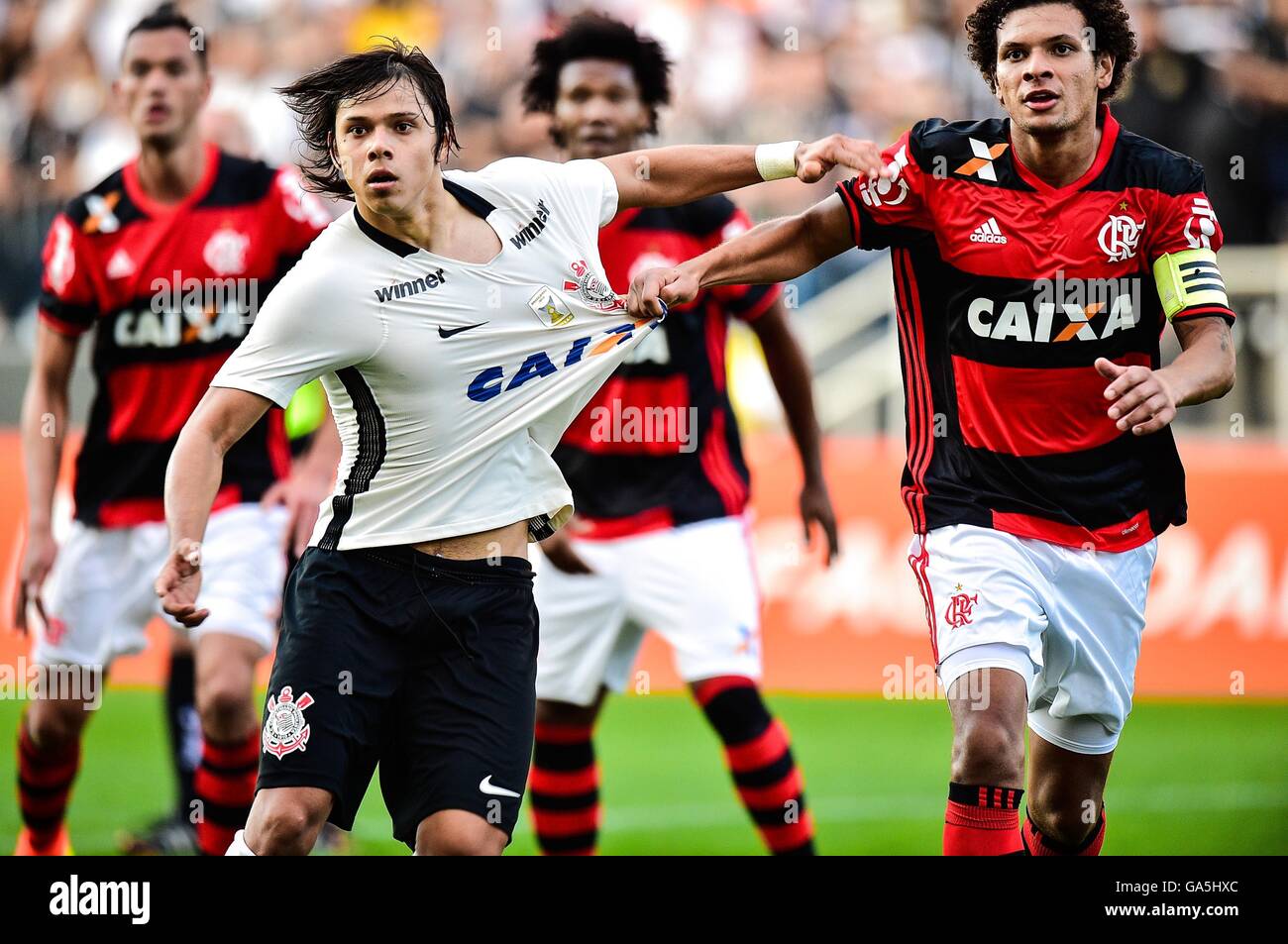 SAO PAULO, Brazil - 03/07/2016: CORINTHIANS X FLAMINGO - Corinthians ...